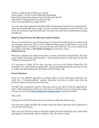 Authentication Made Simple - Exploring QR Auto Login in Flutter.pdf