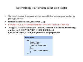 Authentication methods | PPTX
