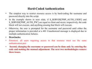 Authentication methods | PPTX