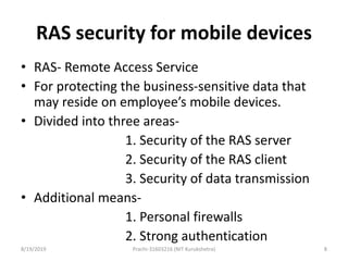 Authentication service security | PPTX
