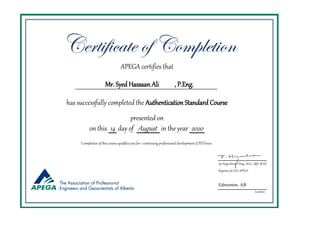 Authentication standardcertificate | PPT
