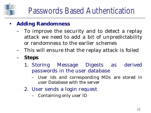 Authentication techniques