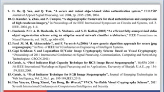 Authentication technique using visual crypto and stegano | PPTX