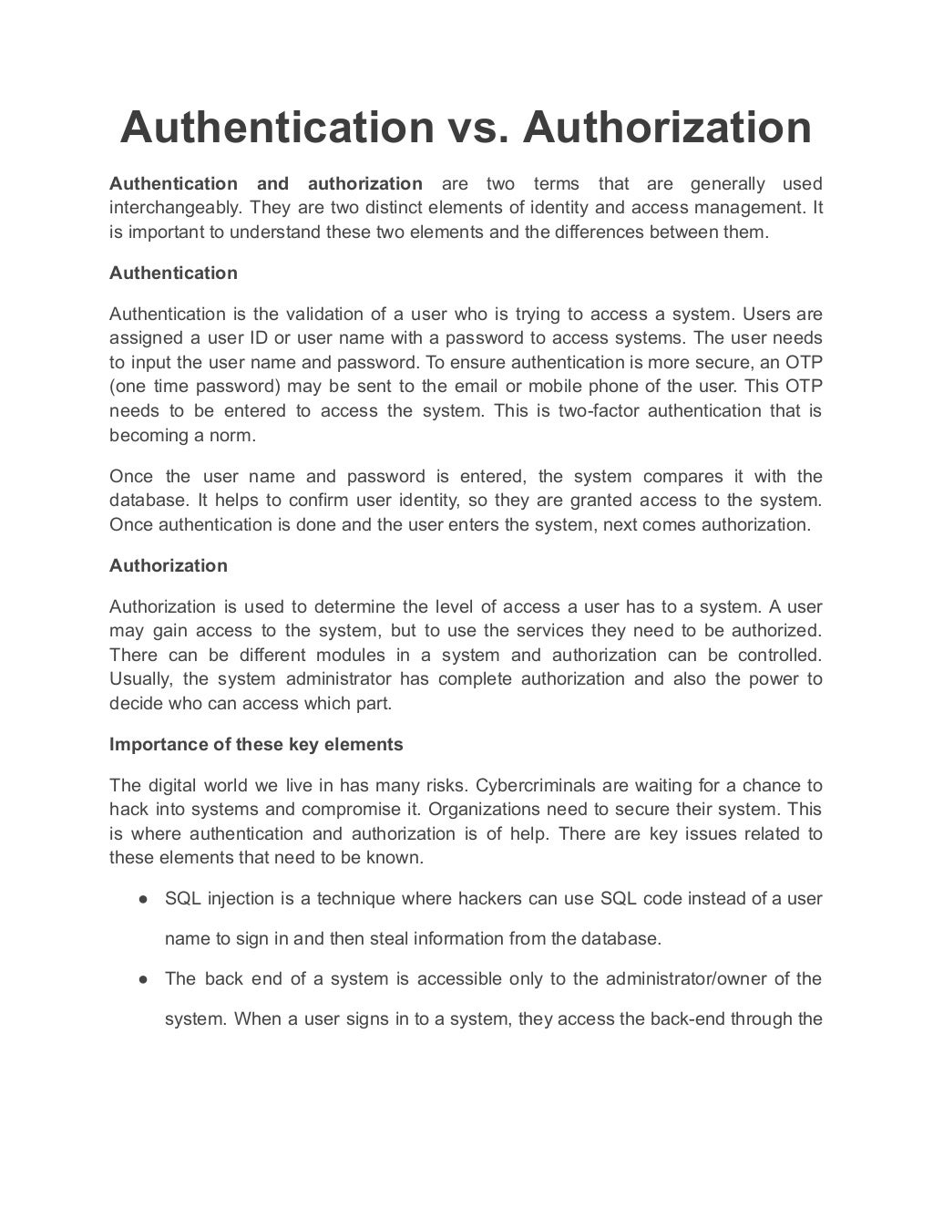Authentication vs. Authorization.pdf Authentication vs. Authorization.pdf