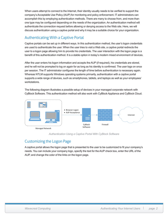 Authentication With Captive Portal | PDF