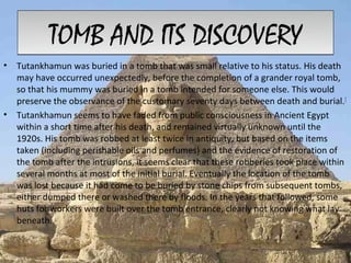 THE TRUTH BEHIND KING TUT | PPT