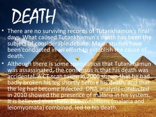 THE TRUTH BEHIND KING TUT | PPT