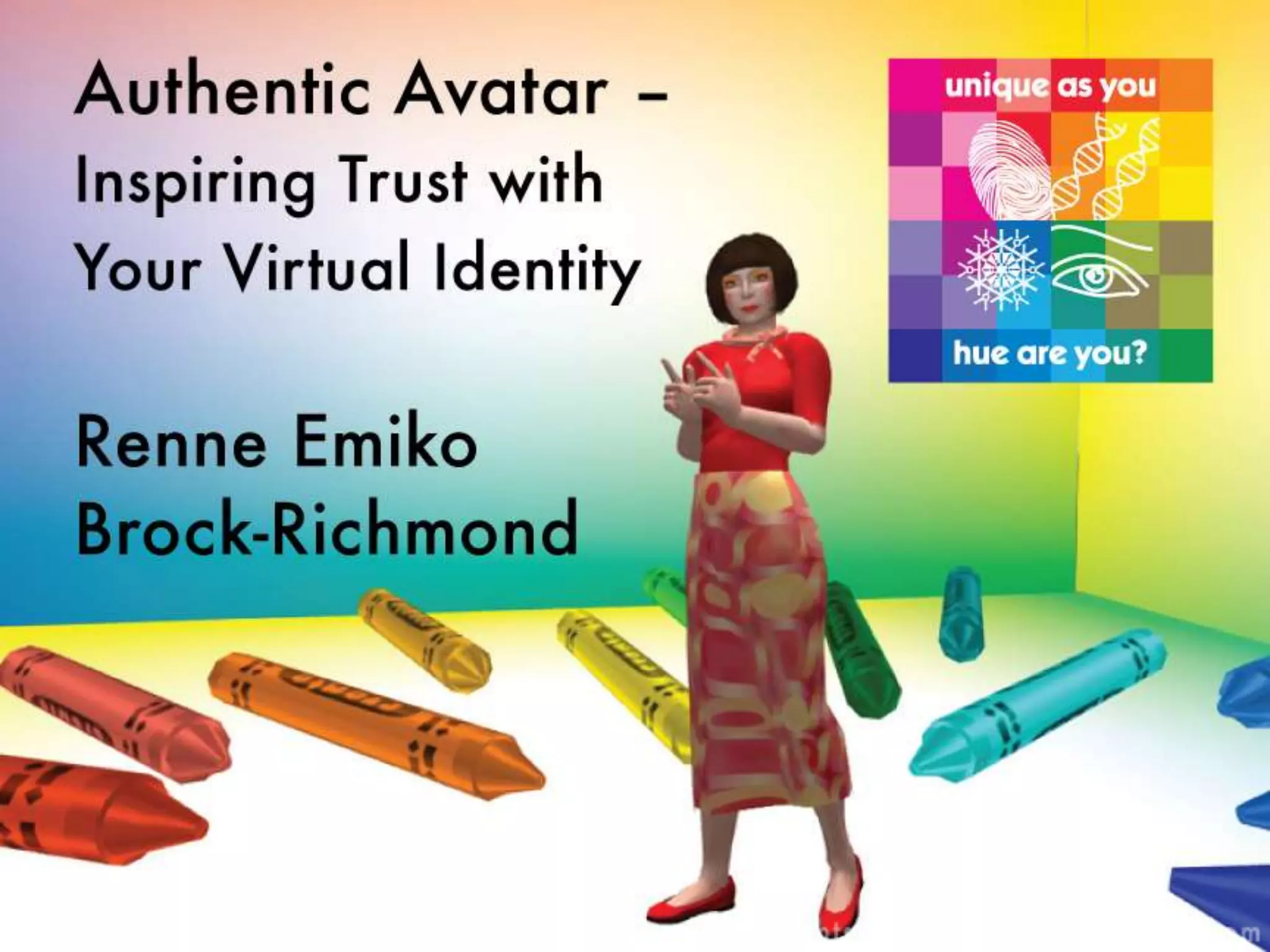 Authentic Avatar – inspiring trust with your virtual identity | PPTX