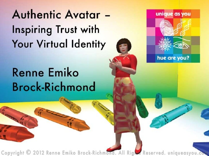 Authentic Avatar – inspiring trust with your virtual identity