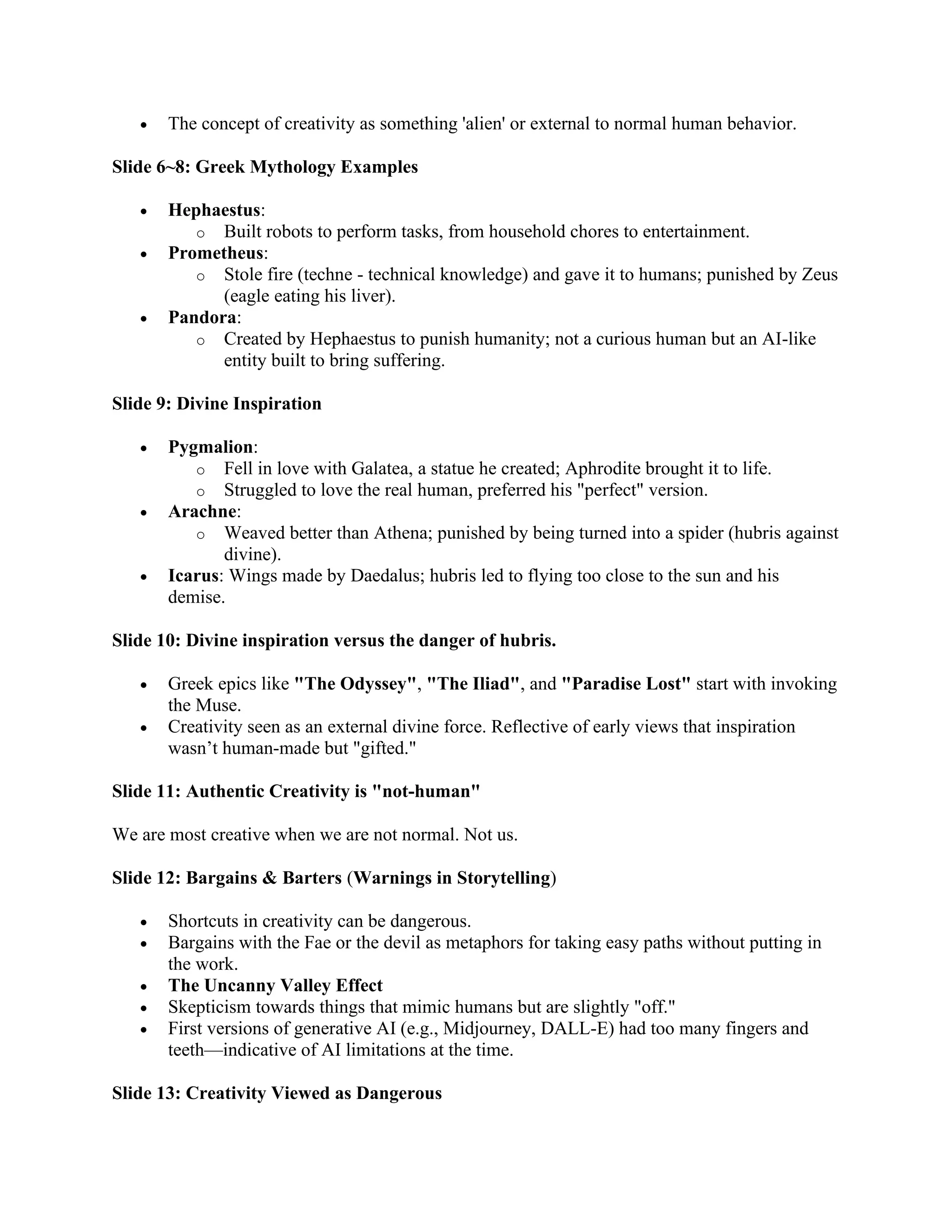 Authentic Creativity as a Response to Artificial Intelligence | PDF