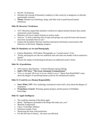 Authentic Creativity as a Response to Artificial Intelligence | PDF