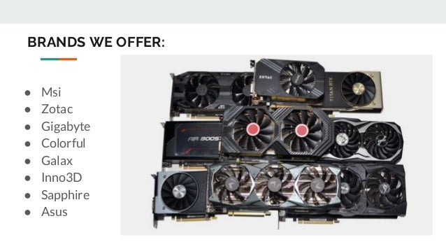Authentic graphics cards | Esports4g | PPT
