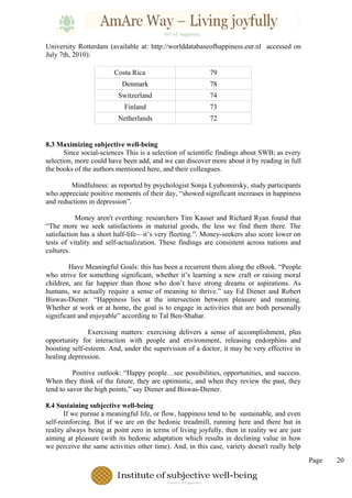 Authentic happiness formula | PDF
