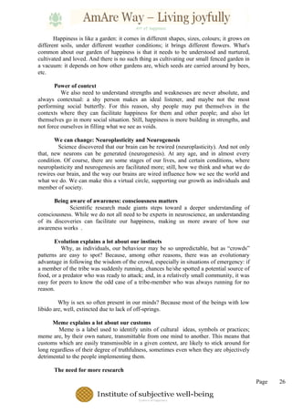 Authentic happiness formula | PDF