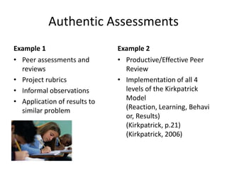 Authentic Instruction | PPTX | Educational Assessment | Education