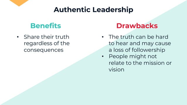 Authentic leaders are transparent, genuine, and honest, and show ...