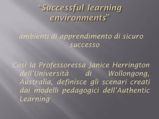 Authentic Learning | PPT