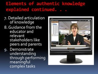 Authentic learning | PPT