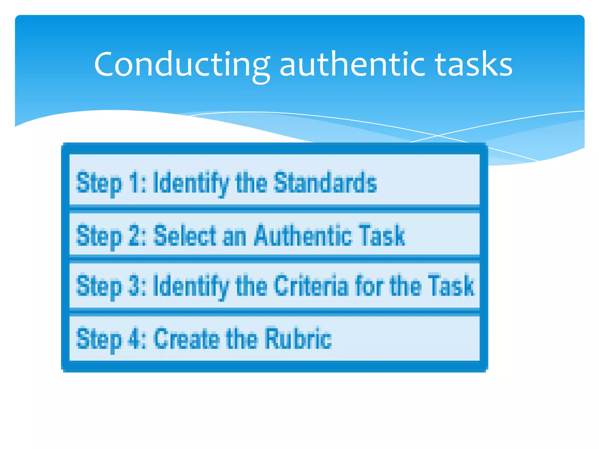 Authentic learning | PPTX