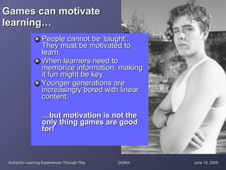 Authentic Learning Experiences | PPT