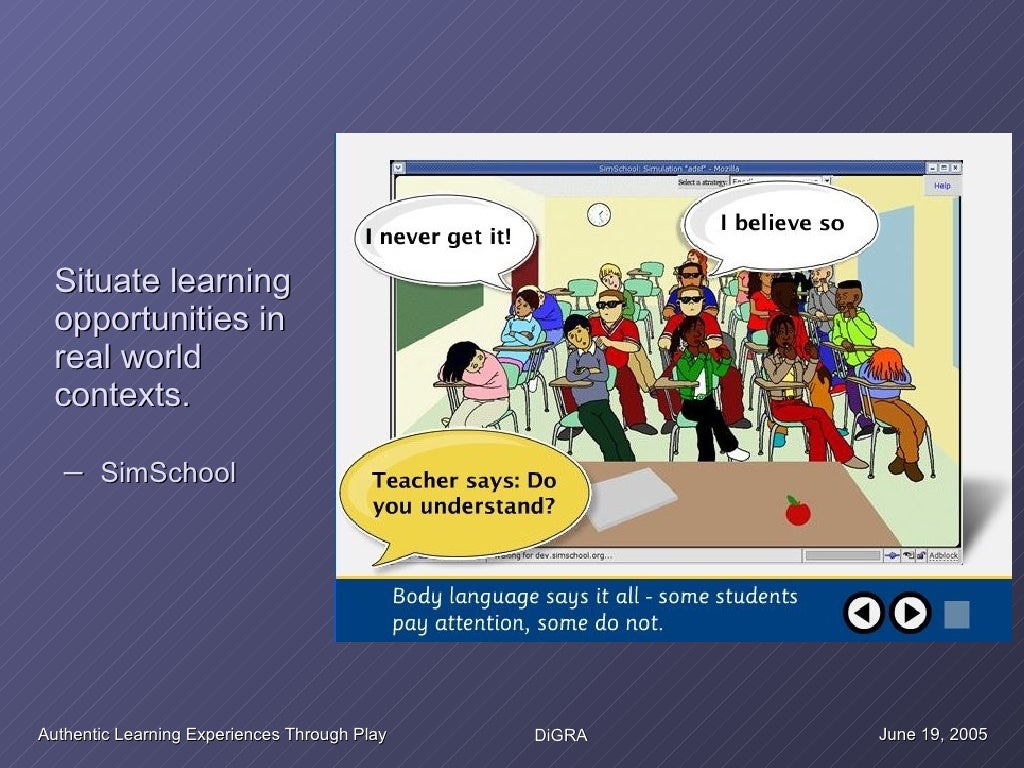 Authentic Learning Experiences