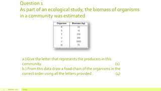 Authentic learning task | PPTX | Environment | Science