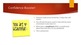Authentic learning task ( Self-Esteem and Bullying) | PPT