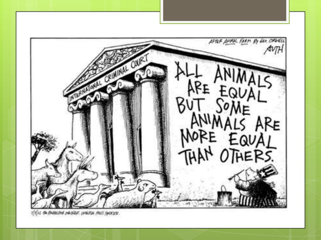 Authentic learning task Animal Farm | PPT