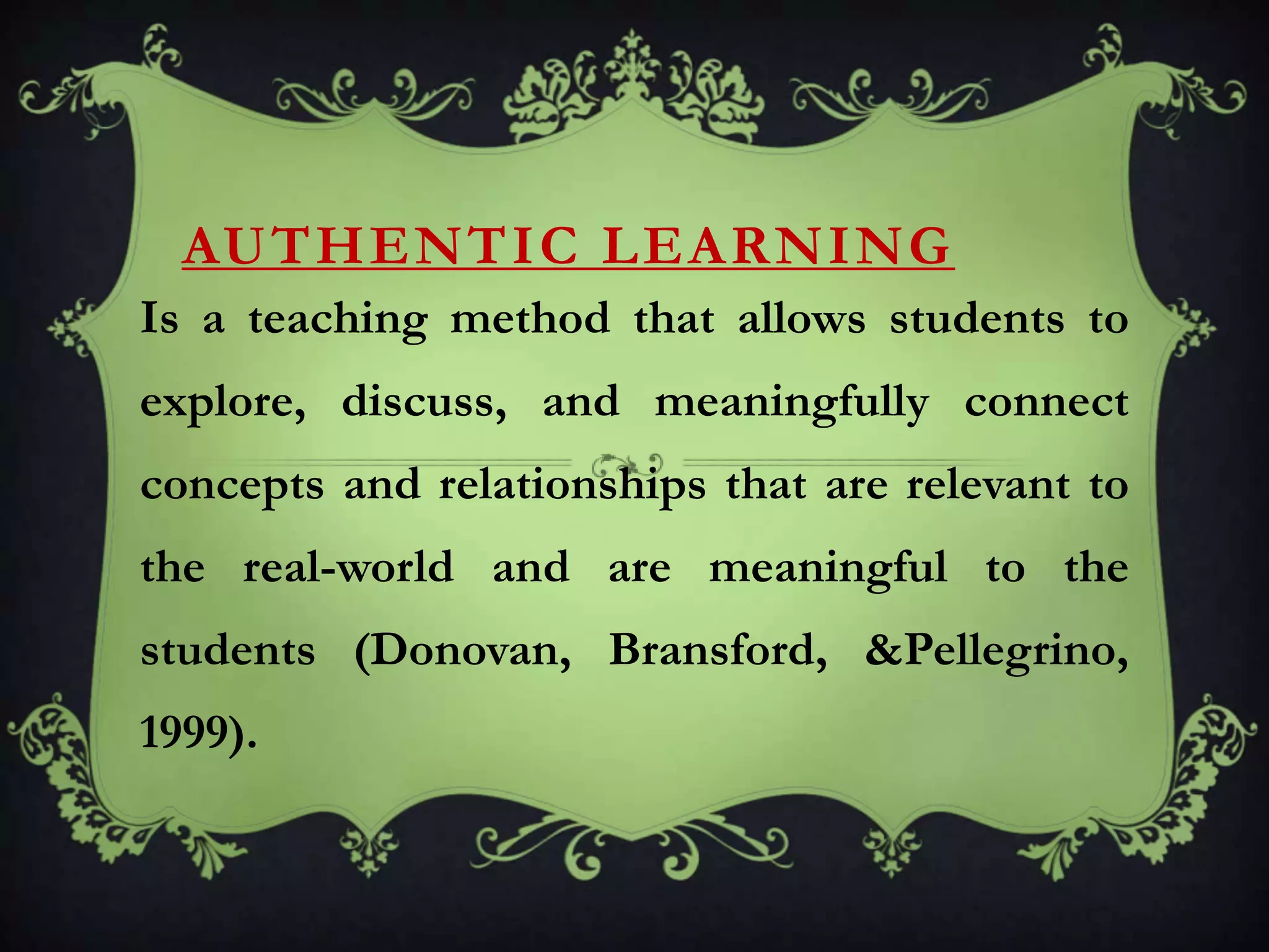 Authentic learning task (m.p. xaba 200920979) | PPT