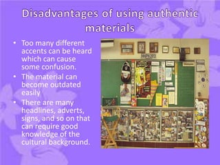 Authentic materials | PPTX