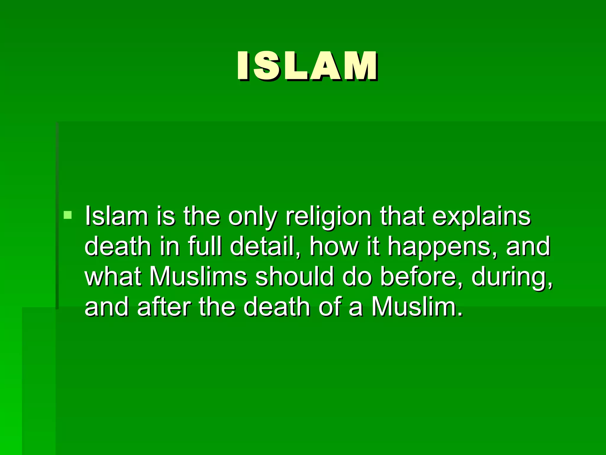 Authentic Step By Step Illustrated Janazah Guide1 | PPT