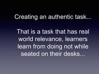 Authentic task | PPTX