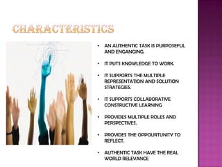 What is a Authentic task | PPTX