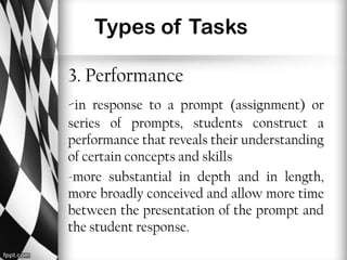 Authentic Tasks | PPTX