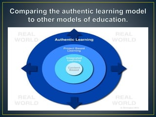 Authentic teaching & learning methods | PPTX