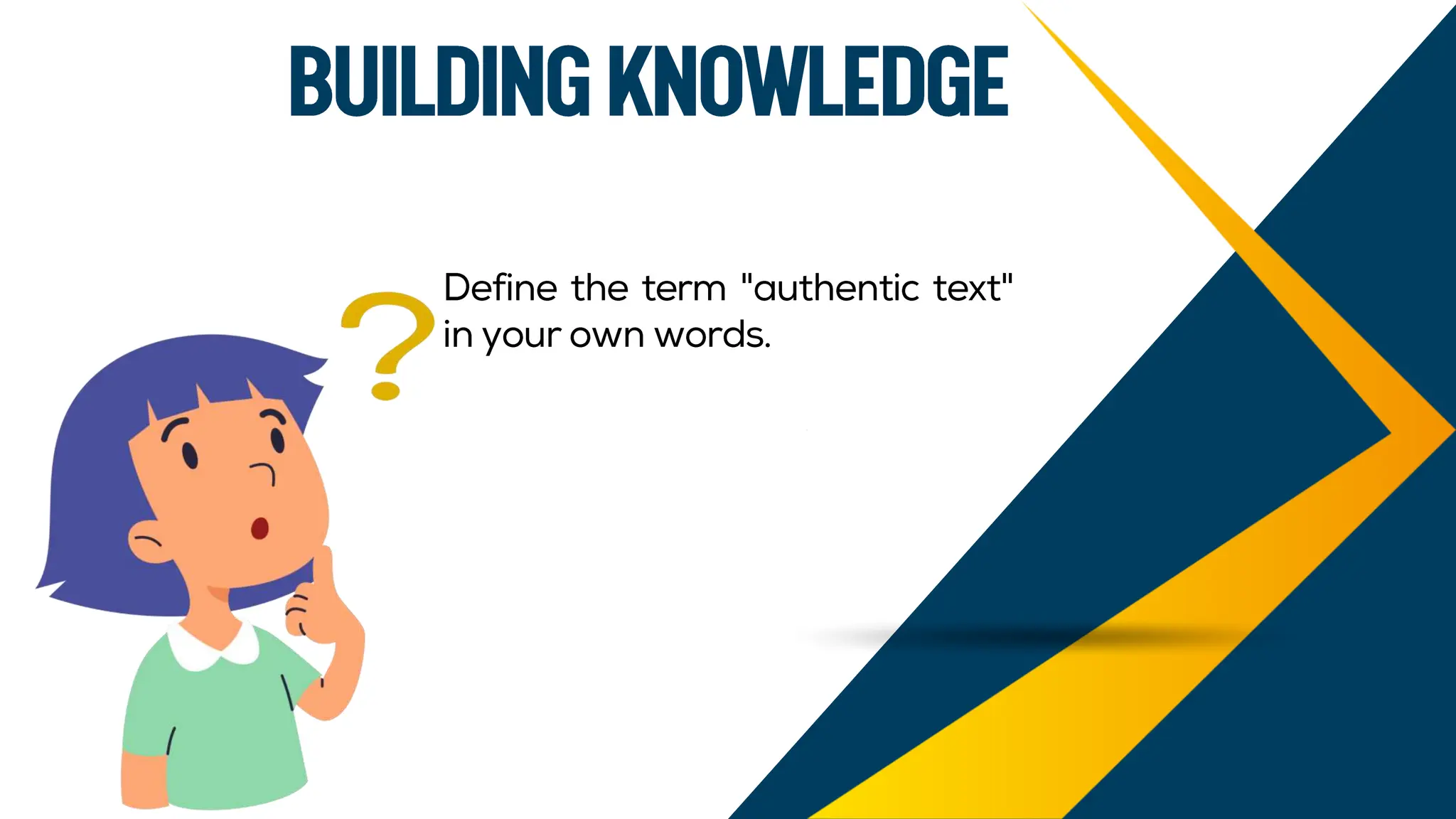 Authentic text for twelve degree ppt.pptx