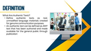 Authentic text for twelve degree ppt.pptx