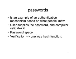 Authetication ppt | PPT