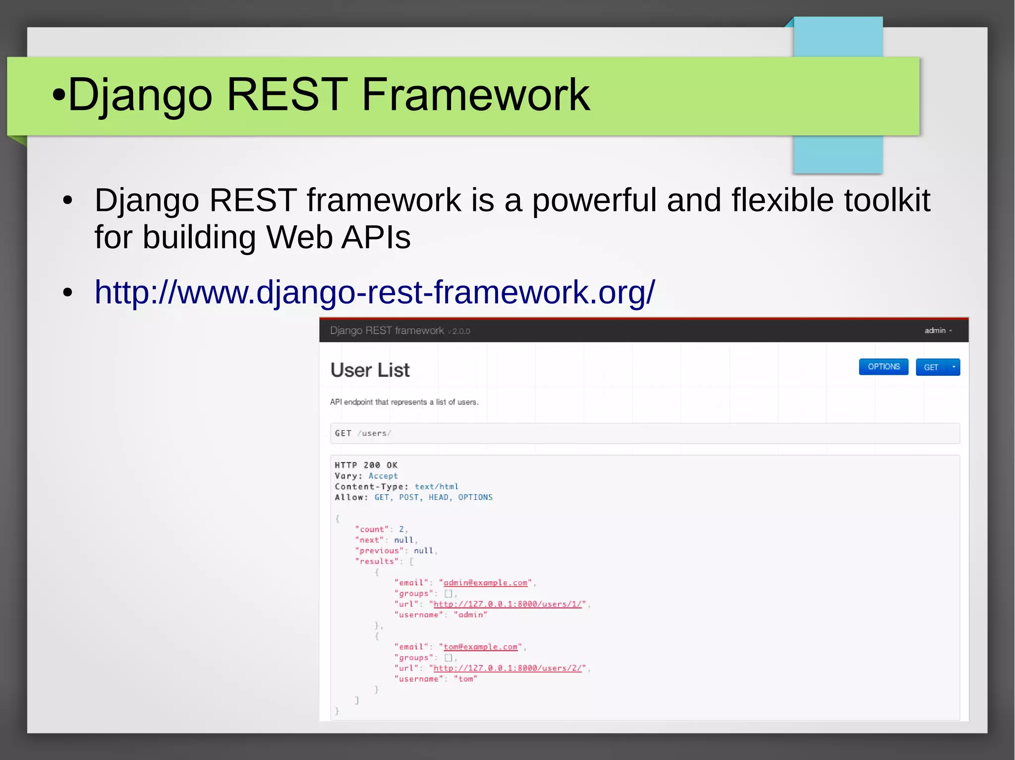 Auth of restful_api | PPT
