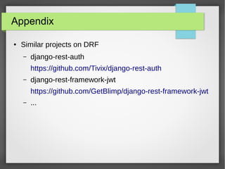 Auth of restful_api | PPT