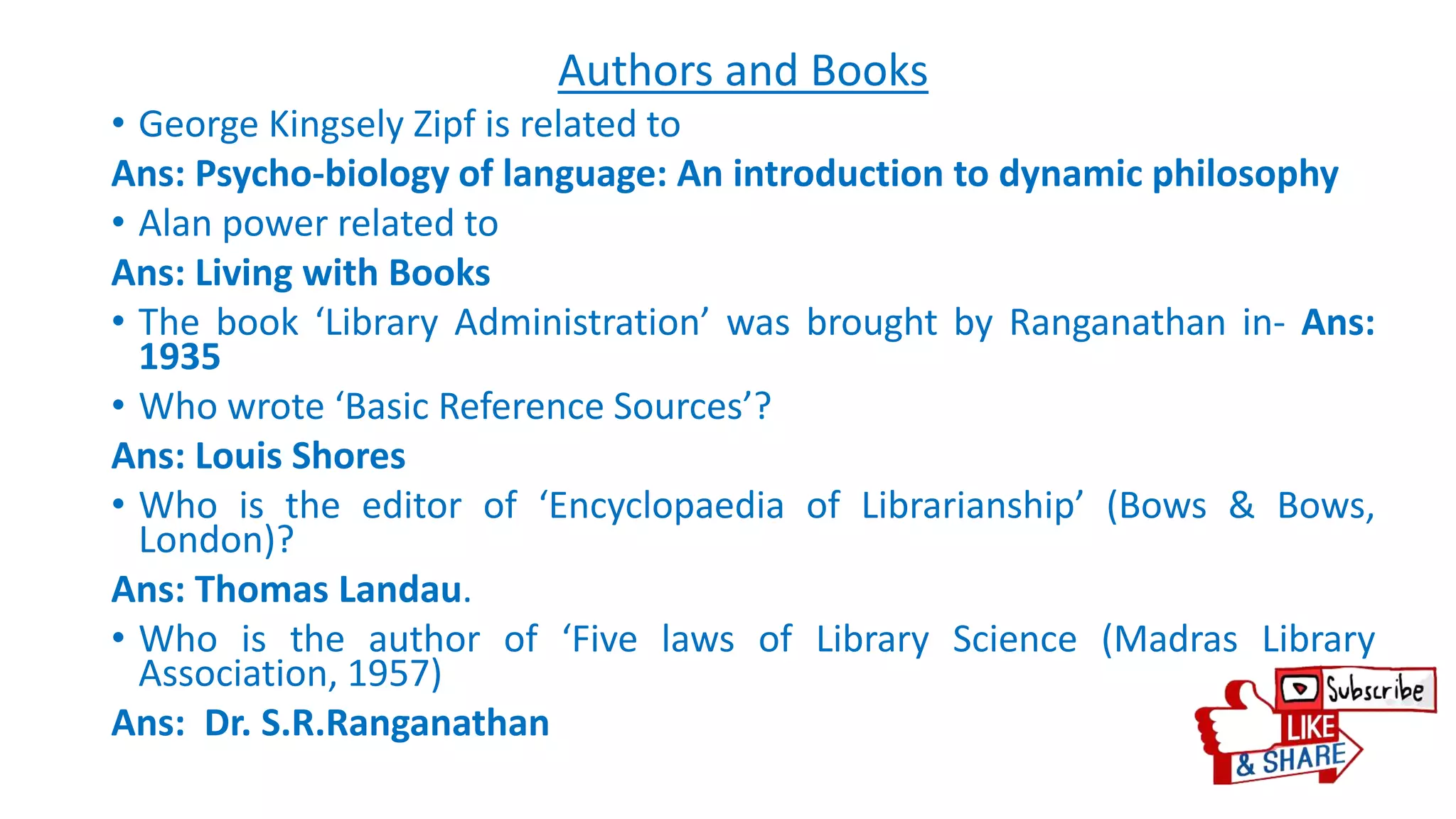 Author and Books.pptx | Free Download