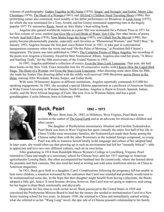 Author biographies | DOC | Poetry | Books and Literature