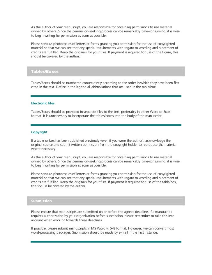 Authorship Criteria