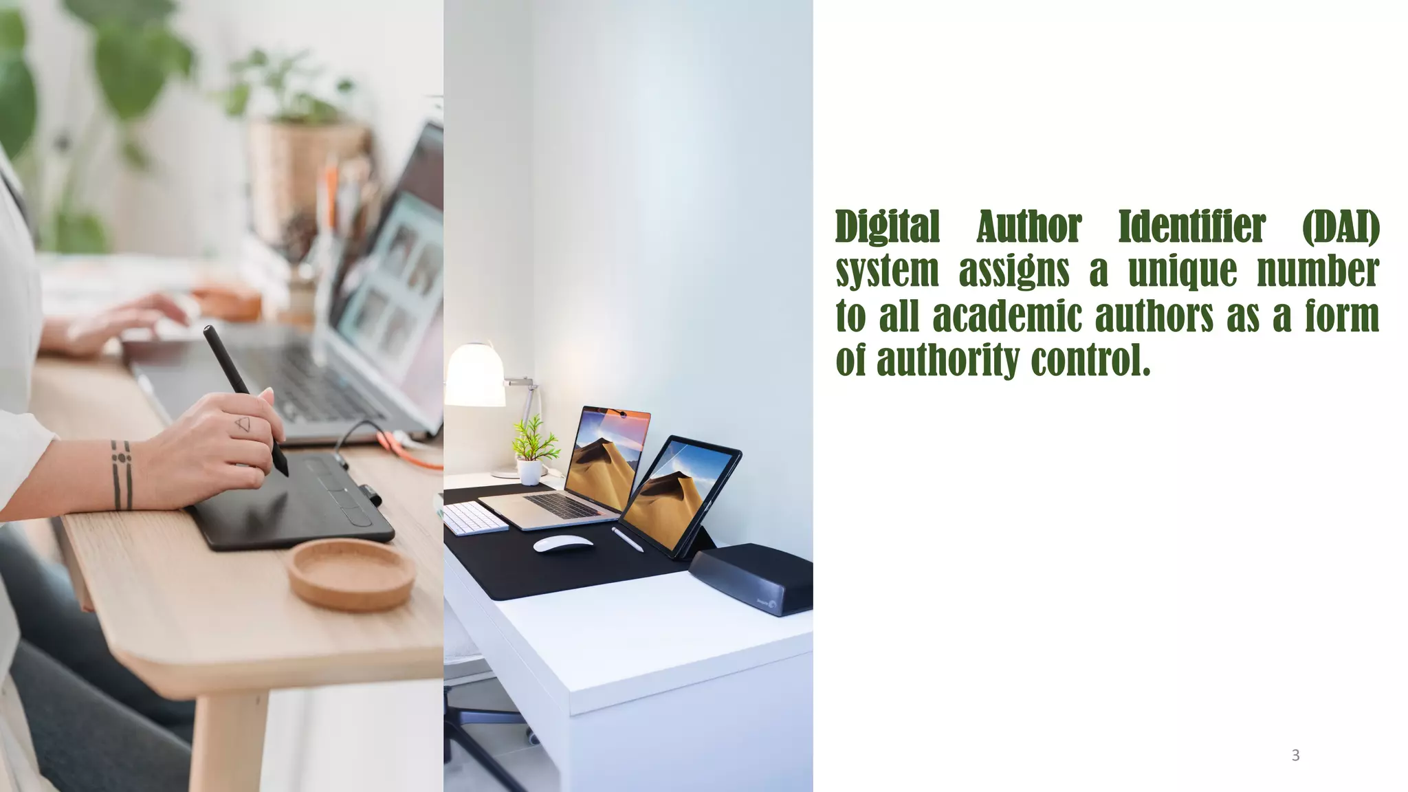 Digital Author Identifier (DAI) / Author Identifier System (AIS) | PDF