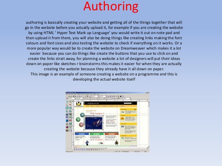 Web Authoring Guide Information Technology