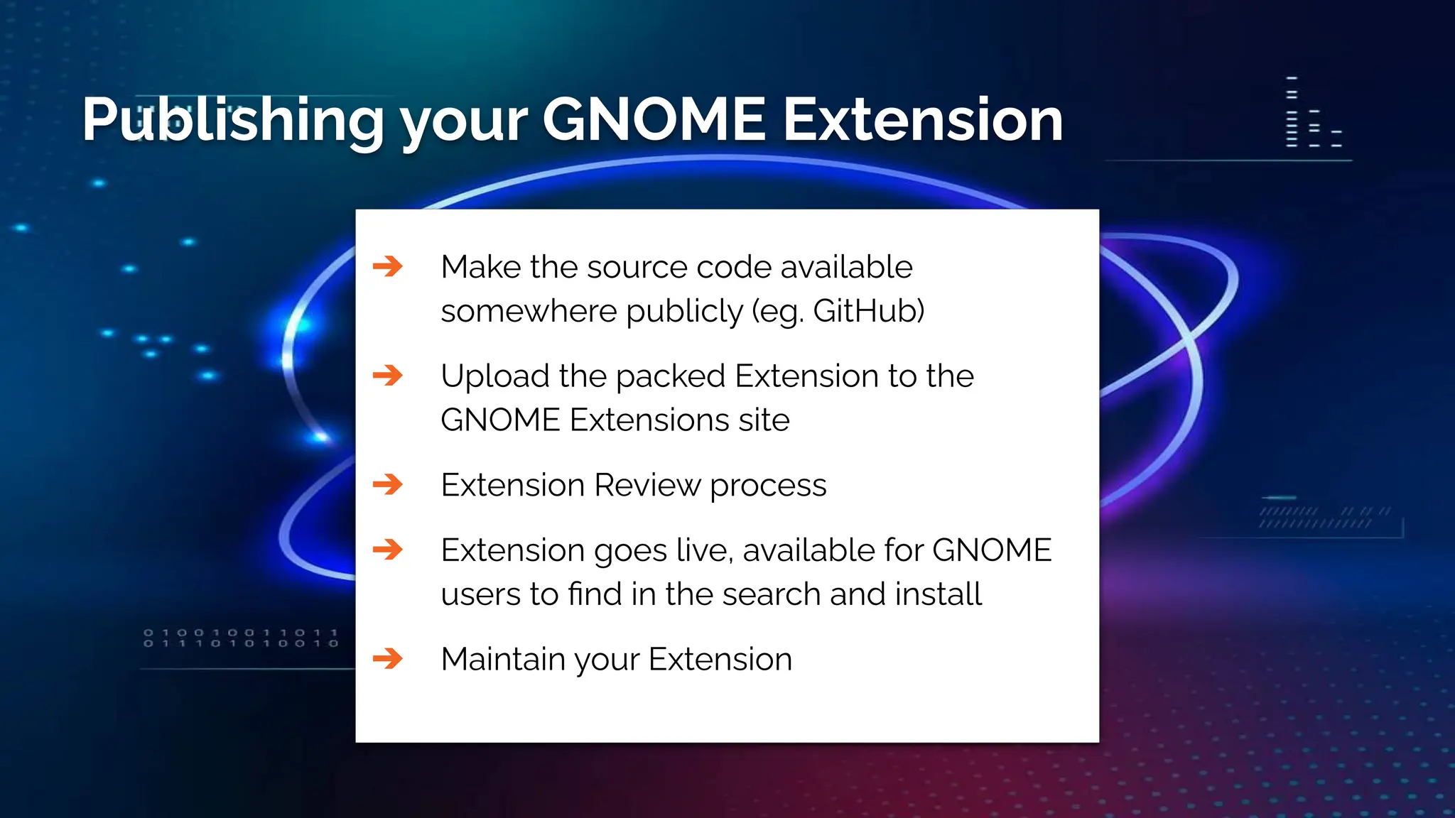 Authoring a GNOME Shell Extension: A Developer's Journey as an Open ...