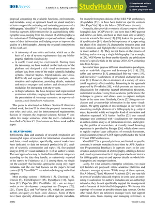 Authoring And Reviewing Bibliographies Design And Development Of A Visual Analytics Online ...