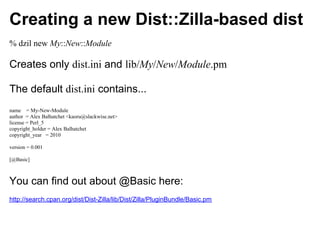 Authoring CPAN modules | PPT