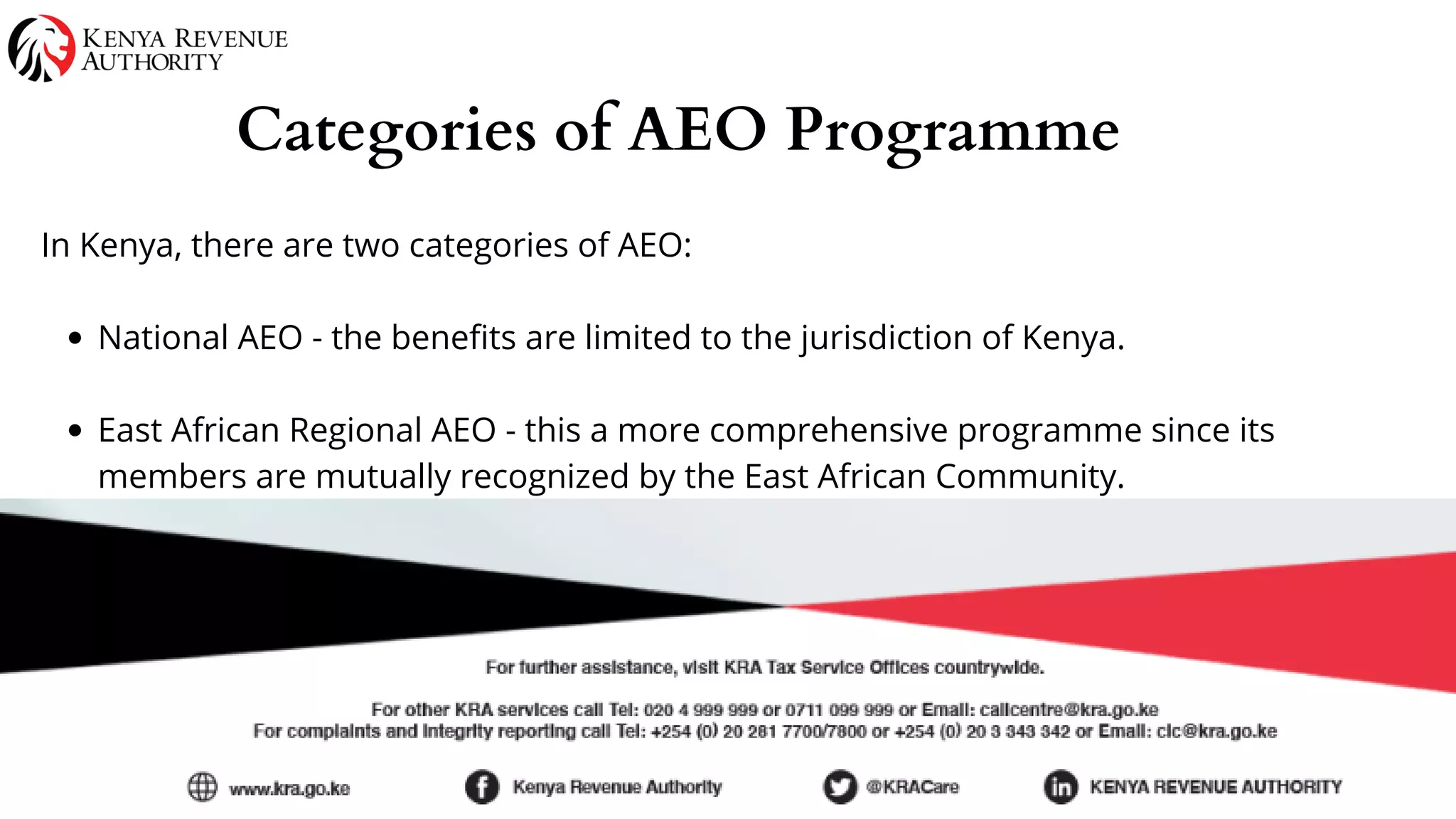 Authorized Economic Operators(AEO) | PDF