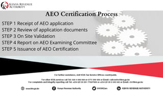 Authorized Economic Operators(AEO) | PDF